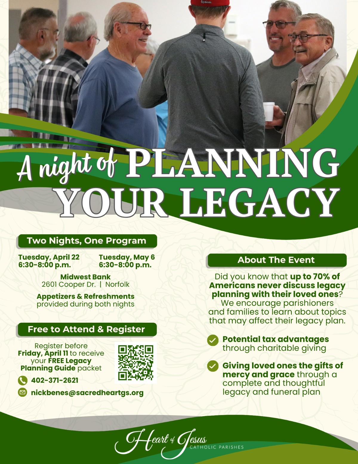 Heart of Jesus Catholic Parishes, Norfolk, NE